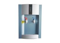 China Silver Blue Color Tabletop Hot and Cold Water Dispenser ABS Plastics Housing Material for sale