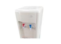 China 3 Tap POU Water Cooler Dispenser Compressor Cooling With External Heating Tank for sale