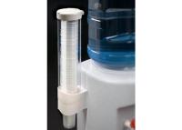 China Screw Mounted Paper Cup Dispenser , Plastic Cup Holder For Water Dispenser for sale