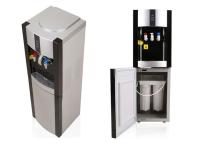 China 3 Tap Pipeline Water Dispenser Free Standing Built In Filtration Housing Compressor cooling for sale