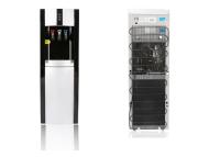 China Hot Warm Cold Floor Standing Water Dispenser With Fridge Painting Color Three Tap for sale