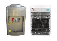 China Silver Color Drinking Water Cooler Dispenser , Compressor Cooling Water Dispenser for sale