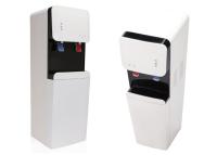 China Complete White Drinking Water Cooler Dispenser Hot And Cold  Water Dispenser Simple Design No Cabinet for sale