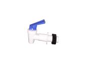 China Blue / Red Color Water Dispenser Faucet Outer Thread for sale
