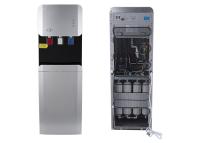 China Compressor Cooling Pipeline 3 Taps Water Cooler Dispenser With Inline Filtration System 105L-XGJ for sale