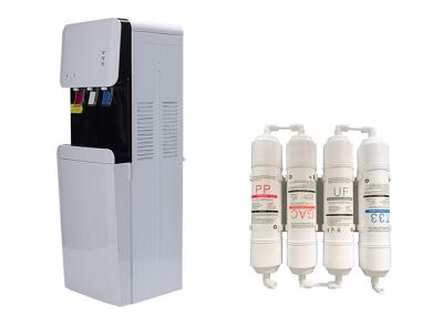 China 3 Taps Pipeline Water Cooler Dispenser Customized Voltage With Inline Filtration System for sale
