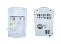 China Convenient Hot Cold Bottled Water Dispenser White Color Thermoelectric Cooling for sale
