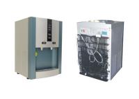 China Bottled Desktop Water Dispenser Hot and Cold With Inner Tap Special Painting Color for sale