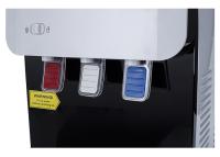 China Desktop 3 Tap Water Cooler Dispenser Customized Voltage Bottled Type For 3 / 5 Gallons Water Dispenser for sale