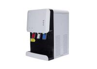 China Desktop 3 Taps Hot Warm Cold Water Dispenser Bottled Type Complete Plastic ABS Case for sale