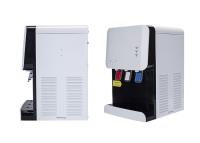 China Compressor Cooling Desktop Water Cooler Dispenser Machine Three Taps Bottled Type for sale