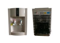 China Plastic Tabletop Water Cooler Dispenser Grey Color 500W Heating Power High Efficiency for sale