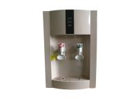 China Plastic Tabletop Water Cooler Dispenser Grey Color 500W Heating Power High Efficiency for sale