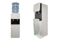 China 3/5 Gallon Bottled Water Dispenser 105L, compressor cooling, free-standing, modern classic design for sale