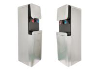 China 3/5 Gallon Bottled Water Dispenser 105L, compressor cooling, free-standing, modern classic design for sale
