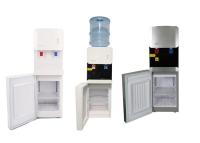 China 5 gallon ABS Plastics Free Standing Bottled Water Dispenser 16L with Refrigerator for sale
