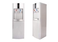 China Hot & Cold Silver Free Standing Water Dispenser 5 Gallon Bottle for sale