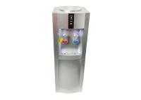 China POU Silver Color Free Standing Water Dispenser Filter With Reheating System for sale