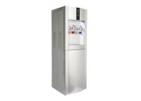 China POU Silver Color Free Standing Water Dispenser Filter With Reheating System for sale