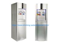China POU Silver Color Free Standing Water Dispenser Filter With Reheating System for sale