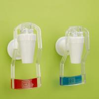 China Downward Hot Cold Water Dispenser Faucet White Red Blue Color PP material for sale