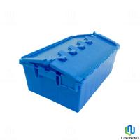 China Logistics Industrial Plastic Storage Containers Rectangle For Sustainable Supply Chain for sale