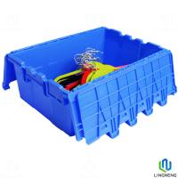 China Logistics Industrial Plastic Storage Containers Rectangle For Sustainable Supply Chain for sale