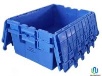 China Logistics Industrial Plastic Storage Containers Rectangle For Sustainable Supply Chain for sale