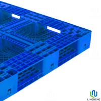 China Sturdy Warehouse Heavy Duty Plastic Pallet Storage Single Side for sale