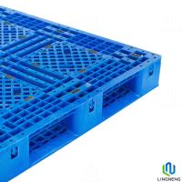 China Sturdy Warehouse Heavy Duty Plastic Pallet Storage Single Side for sale