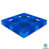 China Sturdy Warehouse Heavy Duty Plastic Pallet Storage Single Side for sale