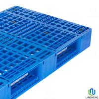 China Four Way Entry Lightweight Plastic Pallet 1200 X 800 X 150mm Plastic Stacking Pallets for sale