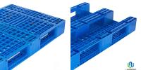China Four Way Entry Lightweight Plastic Pallet 1200 X 800 X 150mm Plastic Stacking Pallets for sale