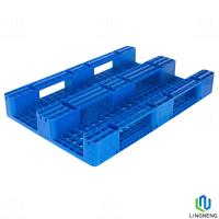 China Steel Reinforce Rack Warehouse Storage Pallets , Cargo Export Plastic Pallet For Transport for sale