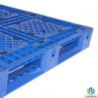 China Large Heavy Duty Nestable Pallet Euro Plastic Pallets Solid 1200x1000*150mm for sale