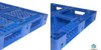 China Large Heavy Duty Nestable Pallet Euro Plastic Pallets Solid 1200x1000*150mm for sale