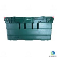 China 60L Industrial Plastic Storage Crates , Plastic Moving Crates Turnover Crate Manufacturer for sale