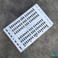 China 32L Plastic Fruit And Vegetable Crates Customized For Banana for sale