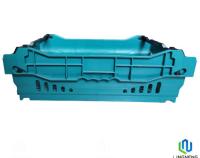 China 8L High quality euro stackable vented plastic mushroom tomato returnable agriculture crate for sale