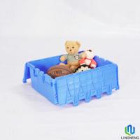 China Factory Plastic Moving Boxes Recyclable Stackable Plastic Storage Bins Boxes for sale