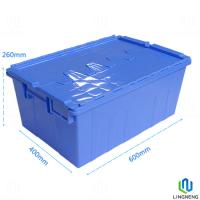 China Factory Plastic Moving Boxes Recyclable Stackable Plastic Storage Bins Boxes for sale