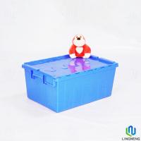 China Factory Plastic Moving Boxes Recyclable Stackable Plastic Storage Bins Boxes for sale