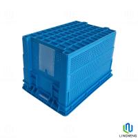 China Versatile Vegetable Storage Crates Stackable Plastic Agricultural Crates For Storing Fresh Produce for sale