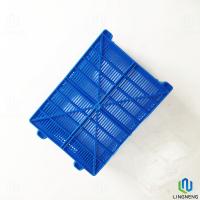 China 40L Stackable Plastic Milk Crates , Plastic Turnover Box OEM ODM for sale