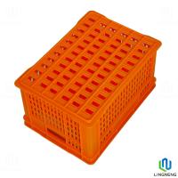China Large Basket Rectangular Thick Plastic Vegetable Fruits Storage Turnover Milk Drinks Crates for sale
