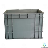 China Custom Rectangular Plastic Stackable Storage Containers For Organizing Warehouse Storage for sale