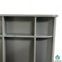 China Removable Logistics Rectangular Plastic Transport Boxes With Lid for sale
