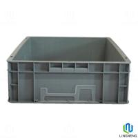 China 600*400*148mm Hard Colorful Stackable Euro Plastic Packaging Boxes For Automotive for sale