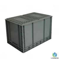 China Heavy Duty Plastic Storage Boxes , Stackable Utility Bins For Clothes / Screws / Toy for sale