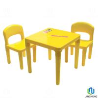 China Study Plastic Furniture Table And Chairs For Kids Free Sample for sale
